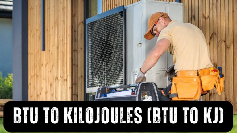 BTU to kilojoules (Btu to KJ) Conversion