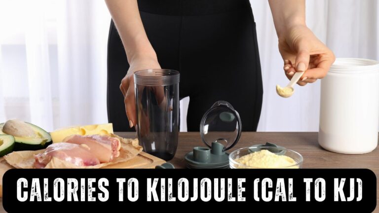 Calories to Kilojoules (cal to KJ) Conversion
