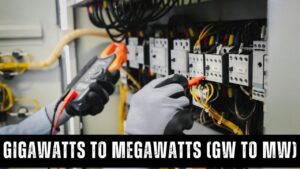 Gigawatt to Megawatt (GW to MW) Conversion