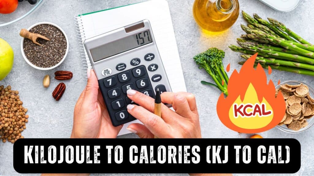 Kilojoule To Calories KJ To Cal Conversion