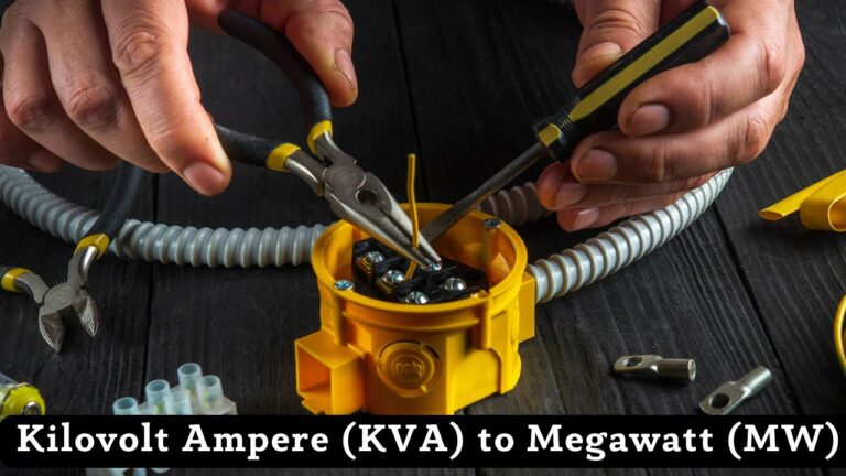 Kilovolt Ampere to Megawatt (KVA to MW)