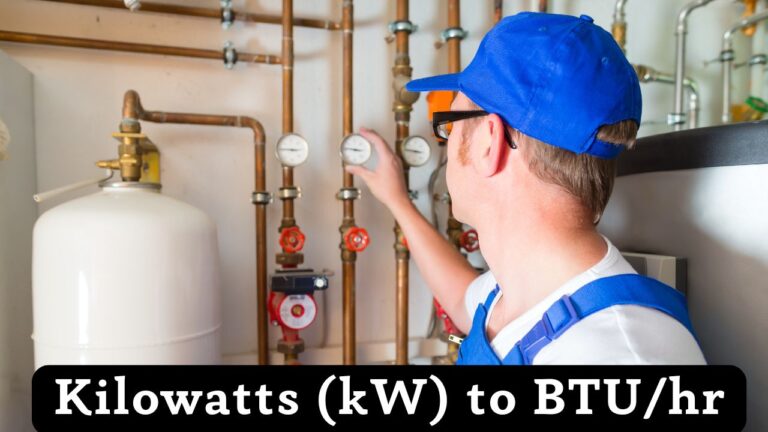 Kilowatts (kW) to BTU/hr Conversion