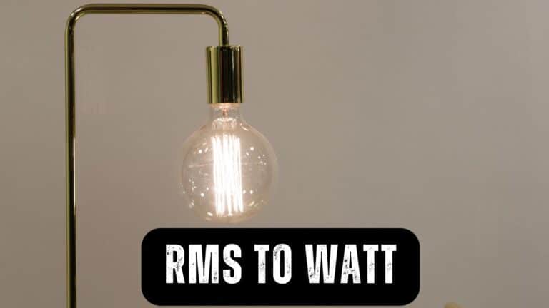 RMS to Watt (Wrms to Wp) Calculator