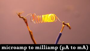 microamp to milliamp (µA to mA) Conversion