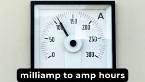 milliamp to amp hours (mA to Ah) Conversion