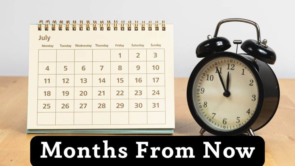 Months From Now Calculator