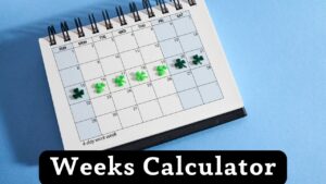 Weeks Calculator