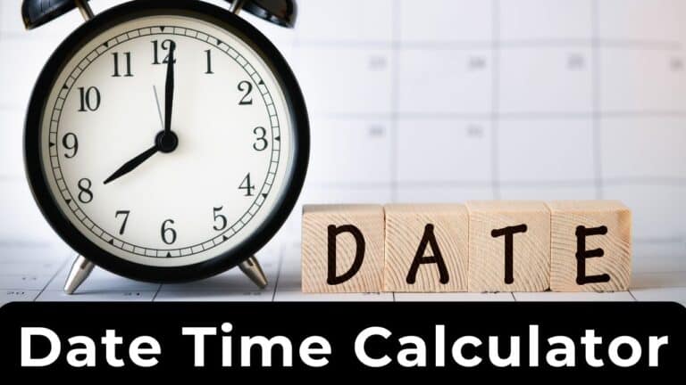 Date Time Calculator