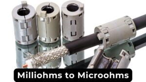 Milliohms to Microohms (mΩ to µΩ) Conversion