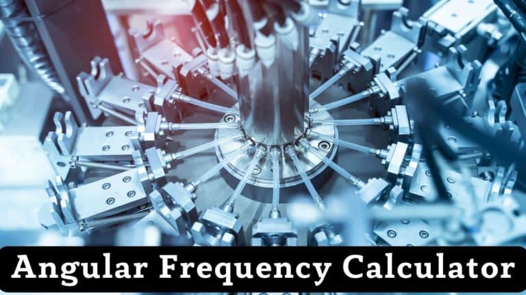 Angular Frequency Calculator