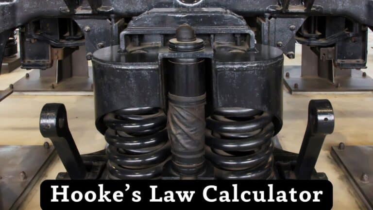 Hooke's Law Calculator