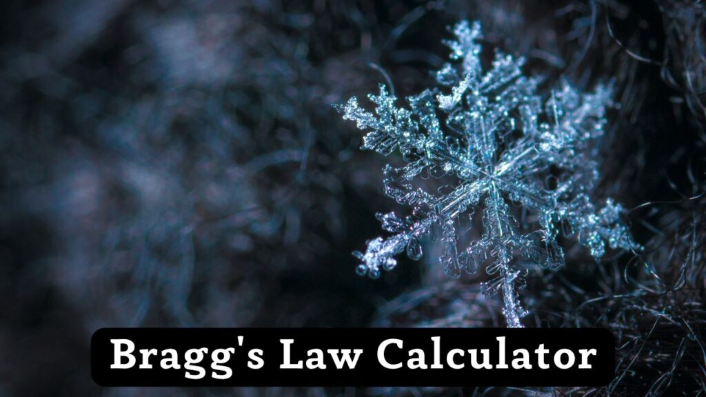 Bragg's Law Calculator