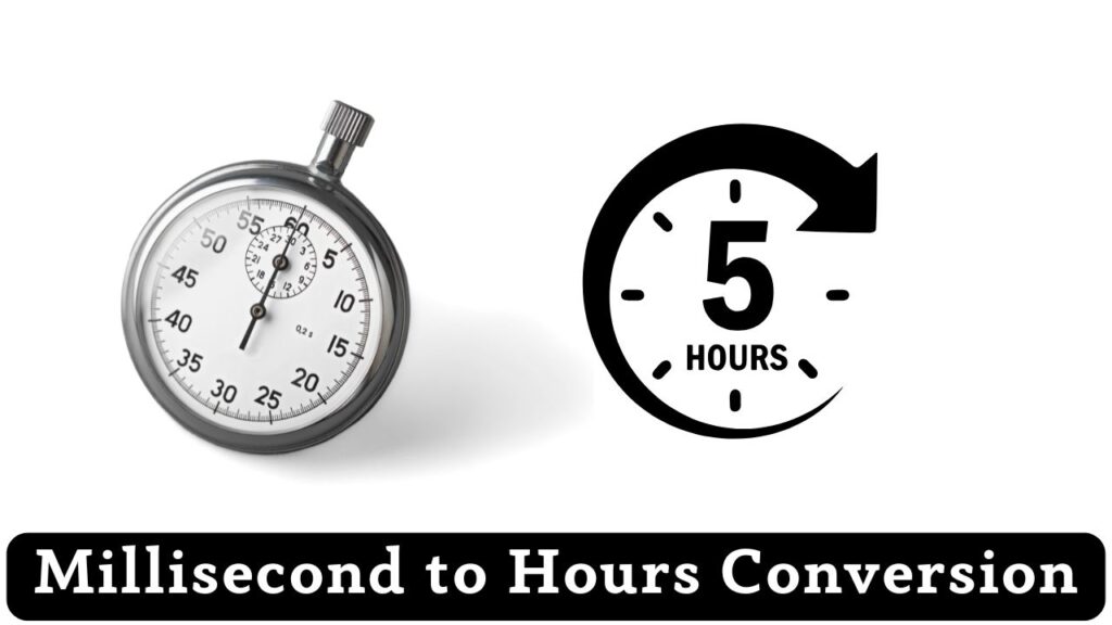 Millisecond to Hours Conversion